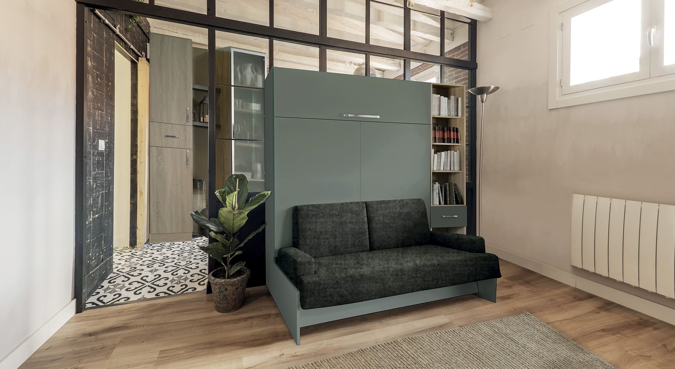 MELAMIX LVA Sofa - Acheter Armoire lit canapé La Maison Convertible