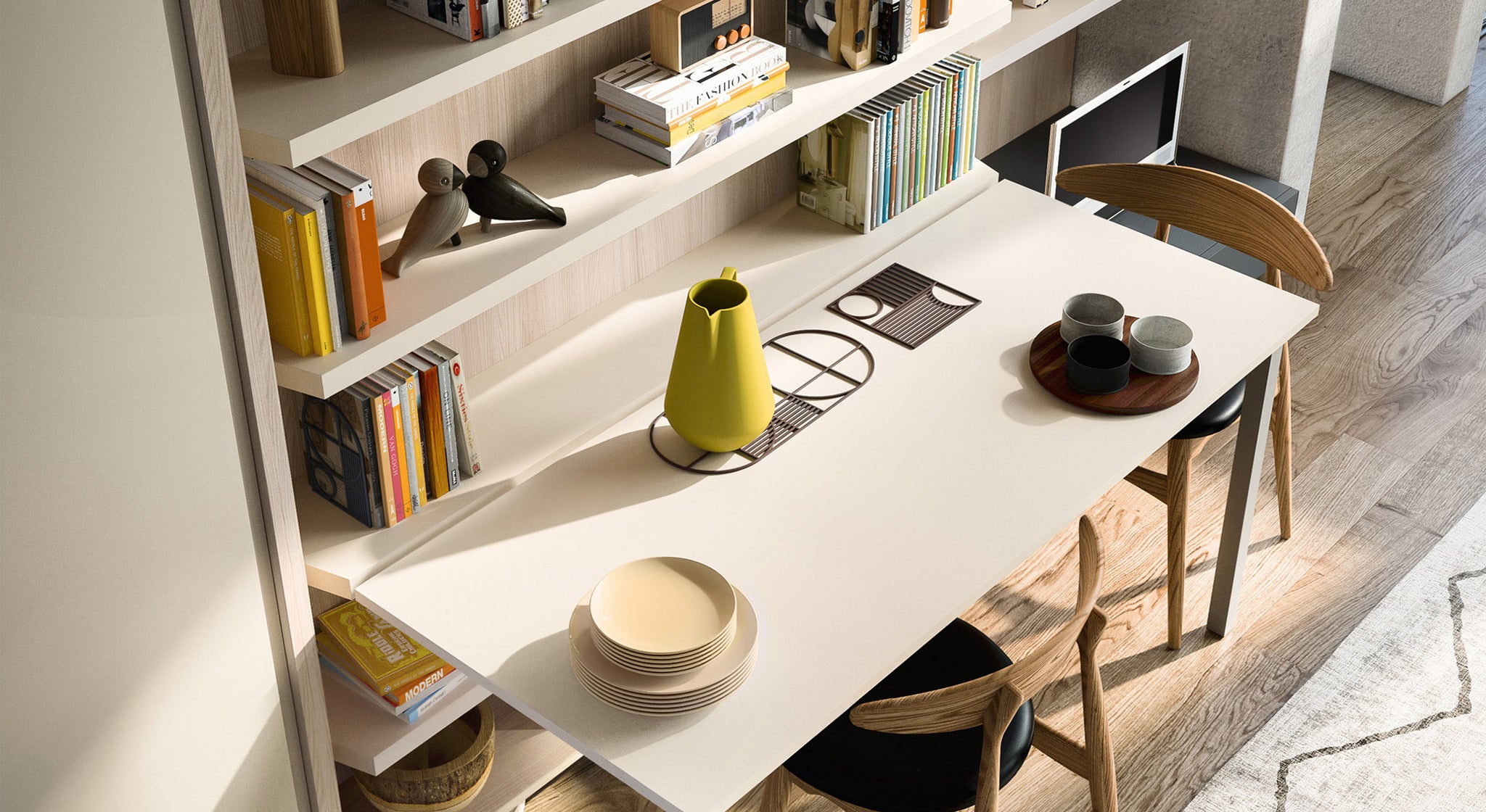 LGM Desk Design - Acheter Lit bibliothèque bureau Clei La Maison ...