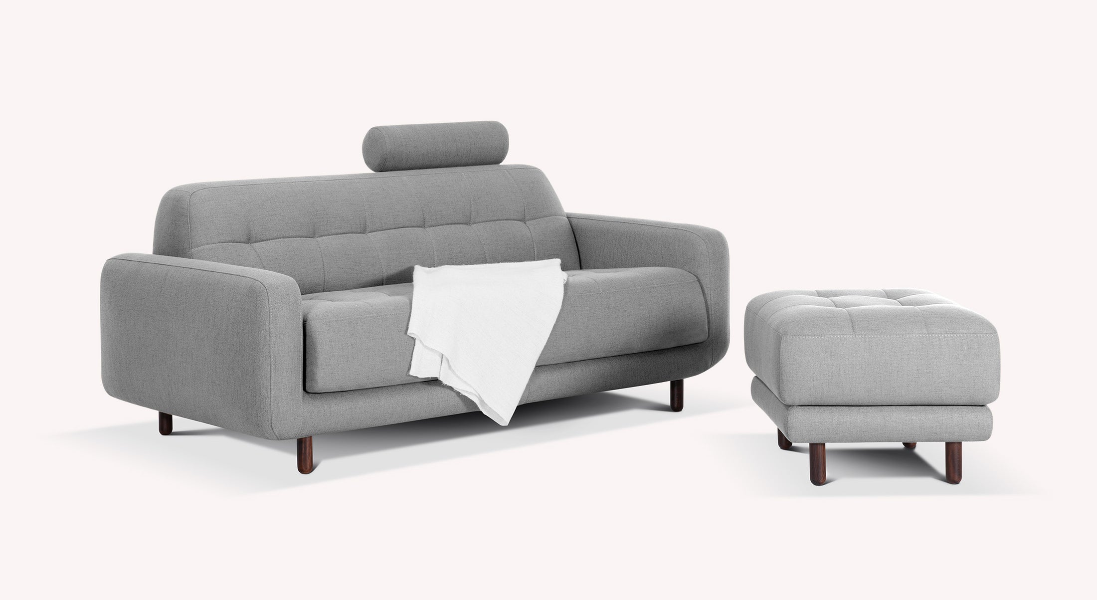 CLARK Grey - Acheter Canapé lit vintage La Maison Convertible
